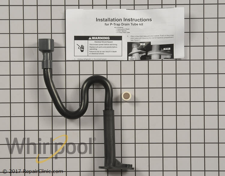 Drain Pipe W10619951 | Whirlpool Replacement Parts