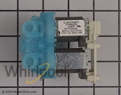 Water Inlet Valve W11688995 | Whirlpool Replacement Parts