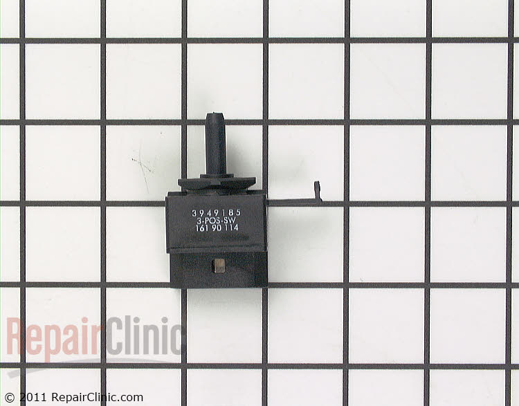 Washing Machine Rotary Switch - 3949185 | Fast Shipping - RepairClinic.com