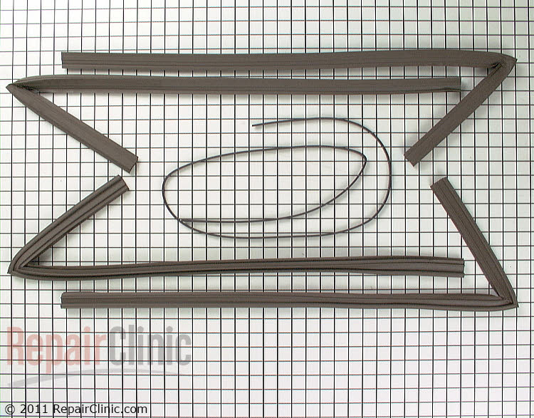 Refrigerator Door Gasket WR24X432 | GE Door Gasket - Repair Clinic