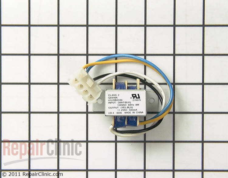 Dishwasher Transformer - 154289901 | Fast Shipping - RepairClinic.com