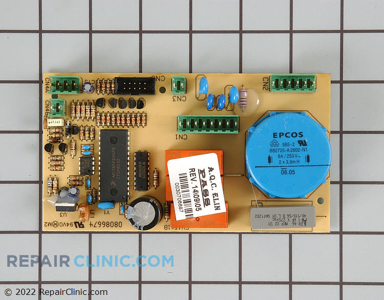 Range Vent Hood Main Control Board - WB02X10894 | Fast Shipping ...