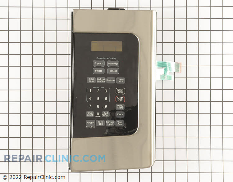 Microwave Touchpad and Control Panel - WB56X10826 | Fast Shipping ...