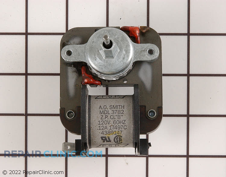 Refrigerator Evaporator Fan Motor WP4389147 | Whirlpool Evaporator Fan ...