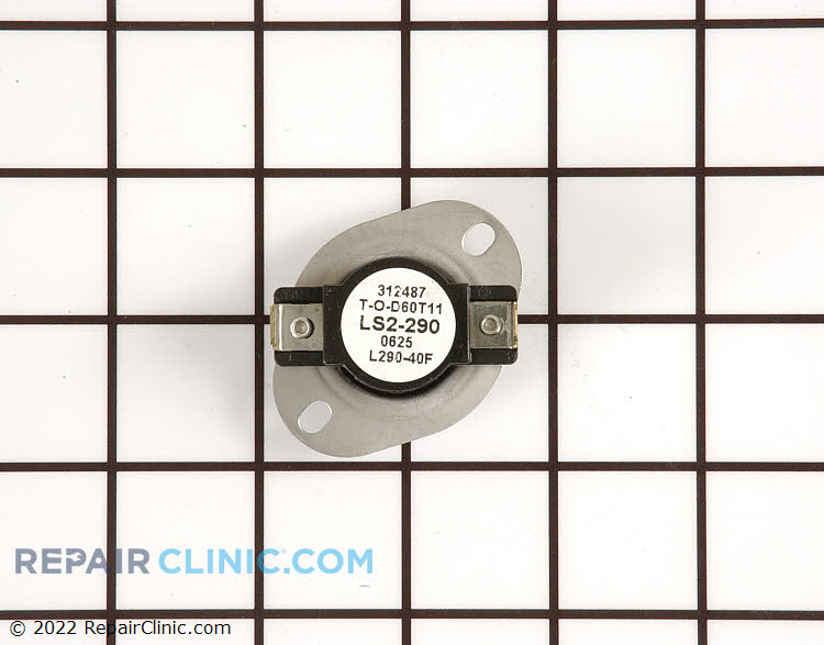 GE Dryer High-Limit Thermostat Replacement #WE4M80 | Repair Clinic