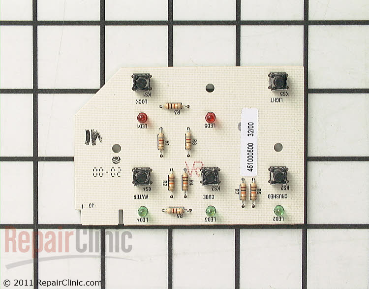 Refrigerator Dispenser Control Board WP61005277 | Dispenser Control ...