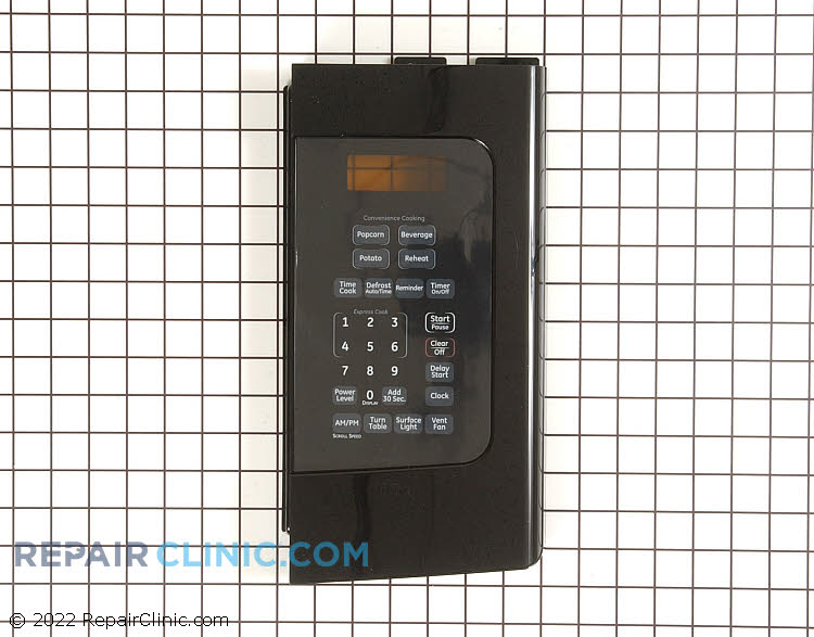 Microwave Touchpad and Control Panel - WB07X11008 | Fast Shipping ...