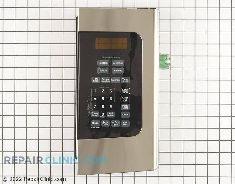 Microwave Control Panel - WB07X11014 | Fast Shipping - RepairClinic.com