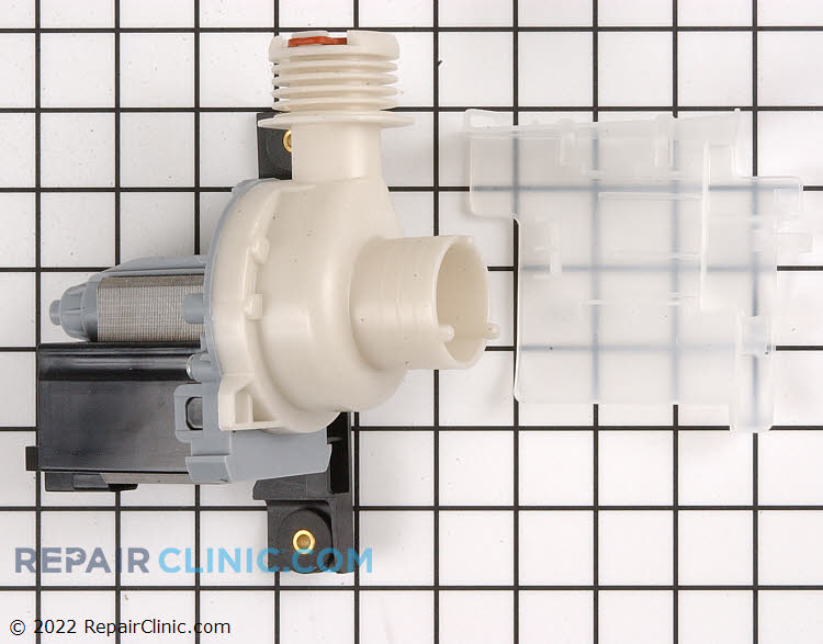 Washing Machine Drain Pump - WH23X10016 | Fast Shipping - Repair Clinic