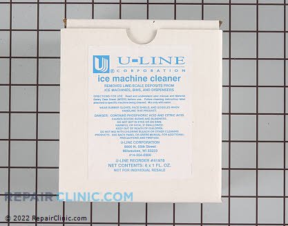 Ice Machine Cleaner 80-55667-00 | The Home Depot Repair Parts