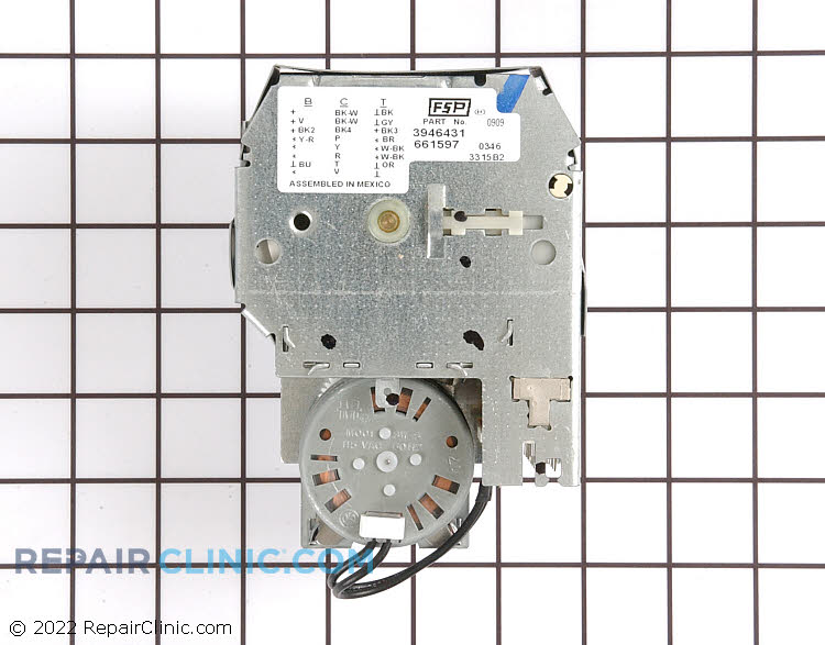 Washing Machine Timer WP661597 | Timer - Repair Clinic