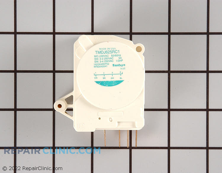 Refrigerator Defrost Timer - WR9X541 | Fast Shipping - Repair Clinic