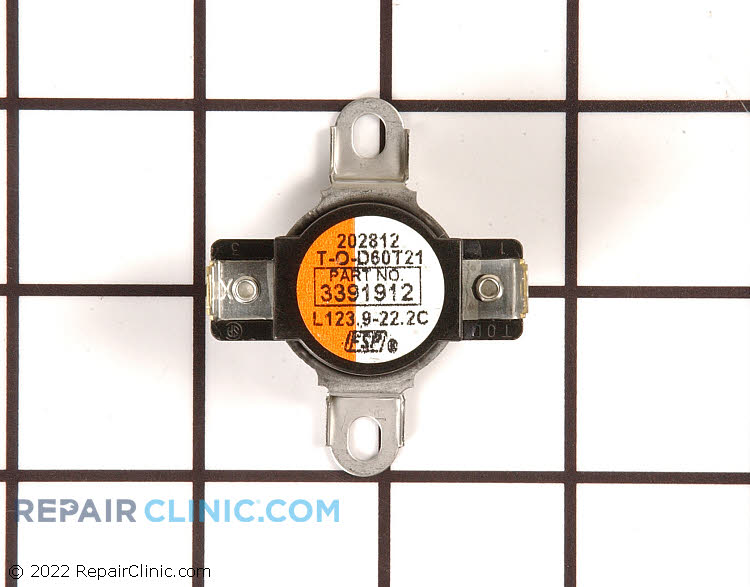 High Limit Thermostat - WP3391912 | Fast Shipping - Repair Clinic