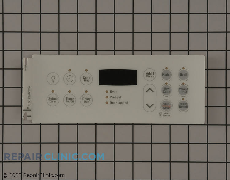Range/Stove/Oven Overlay - 316352021 | Fast Shipping - Repair Clinic