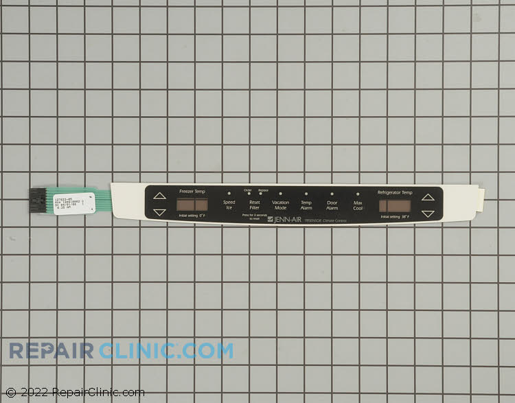 Refrigerator Touchpad - WP67005445 | Fast Shipping - RepairClinic.com