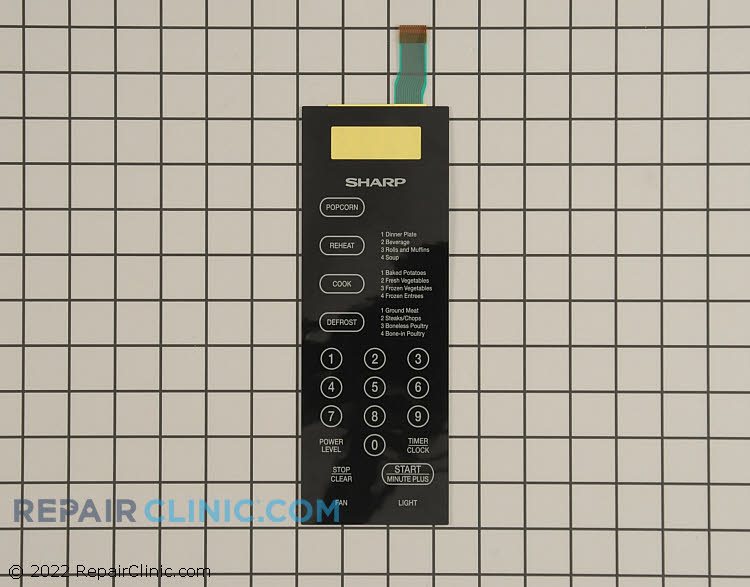 Microwave Touchpad - FUNTKB368MRE0 | Fast Shipping - Repair Clinic