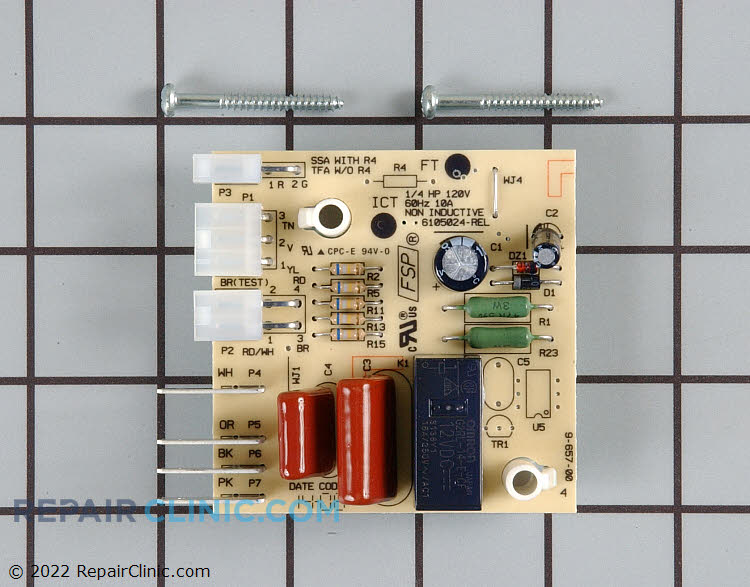 Refrigerator Defrost Control Board - WP2304093 | Fast Shipping - Repair ...