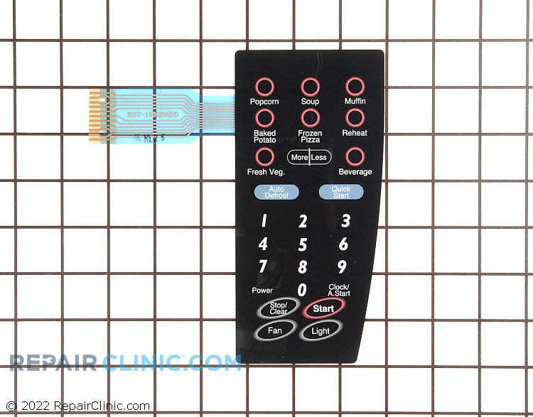 Microwave Touchpad - 3518521900 | Fast Shipping - Repair Clinic