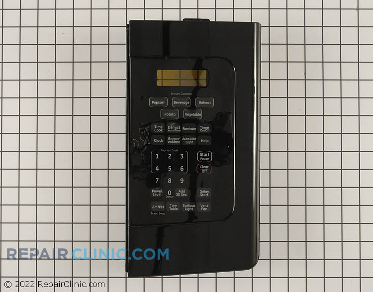 Microwave Touchpad and Control Panel - WB07X11035 | Fast Shipping ...