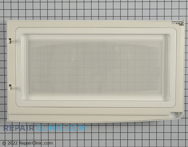 Microwave Door - WB56X10723 | Fast Shipping - Repair Clinic