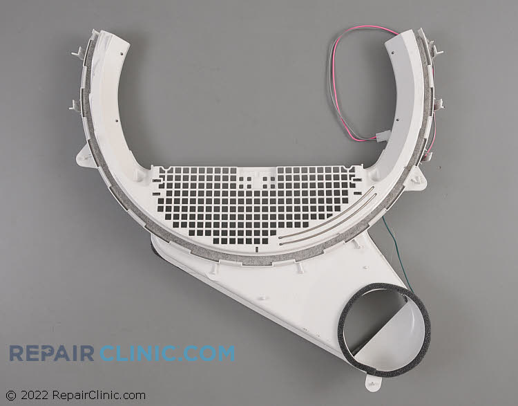 Dryer Front Bulkhead WE14M119 | GE Front Bulkhead - Repair Clinic