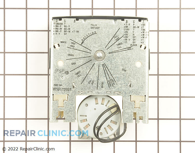 Washing Machine Timer WPW10112081 | Whirlpool Timer - Repair Clinic