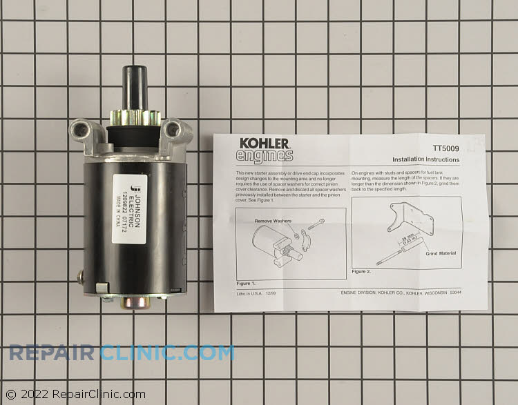 Electric Starter - 12 098 22-S | Fast Shipping - Repair Clinic
