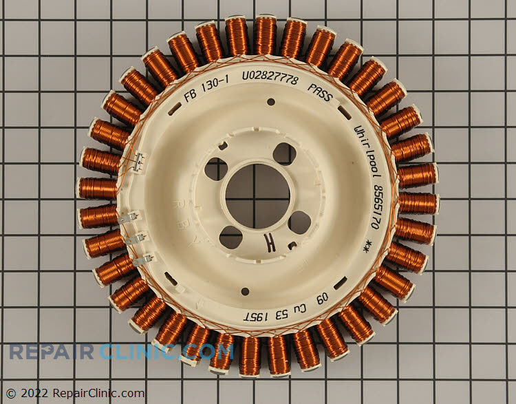 Washing Machine Stator Assembly - WPW10419333 | Fast Shipping - Repair ...