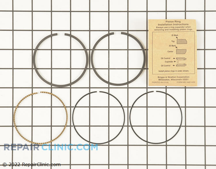 Lawn Mower Piston Ring Set 791969 | Briggs & Stratton Piston Ring Set ...