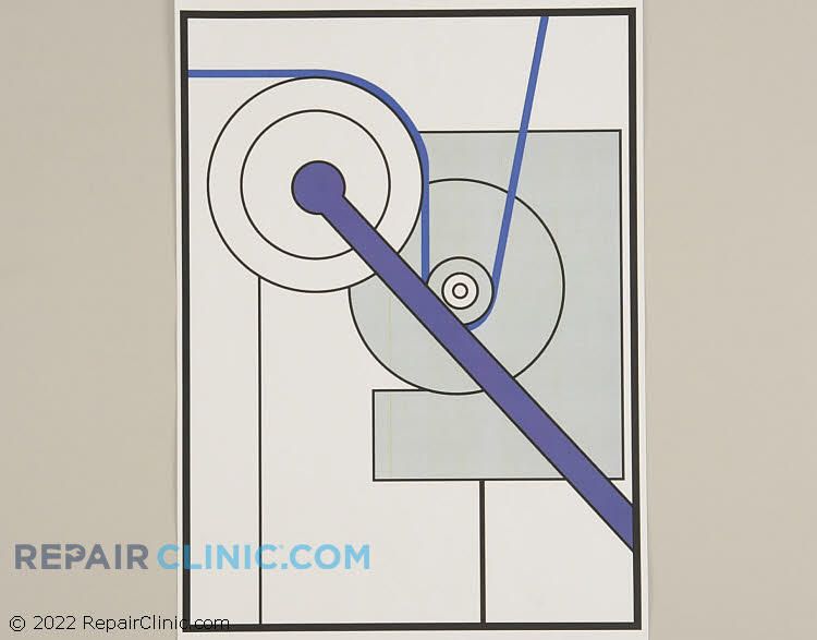 GE Dryer Drive Belt Replacement WE03X29897 | Repair Clinic