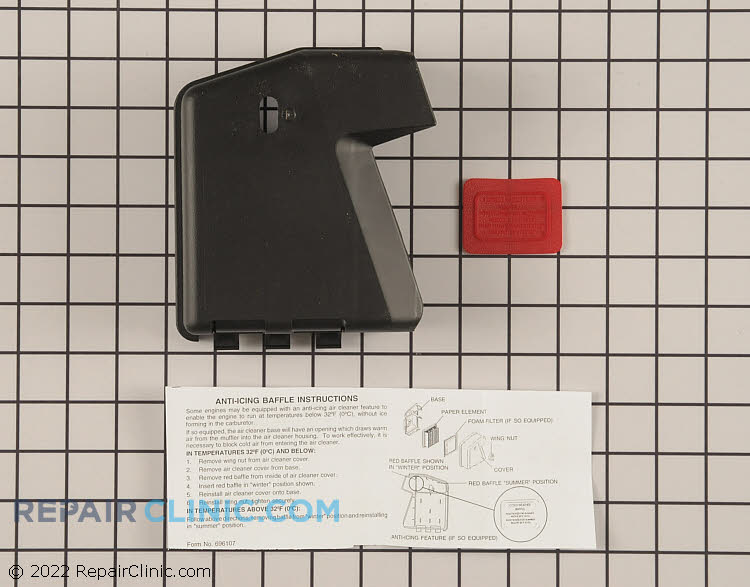 Air Cleaner Cover - 37073 | Fast Shipping - RepairClinic.com