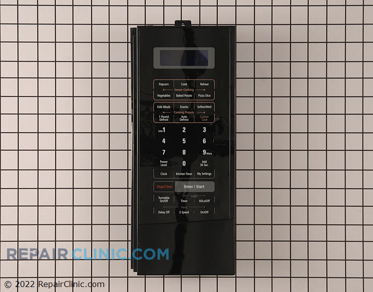 Microwave Touchpad and Control Panel - DE94-02001A | Fast Shipping - RepairClinic.com
