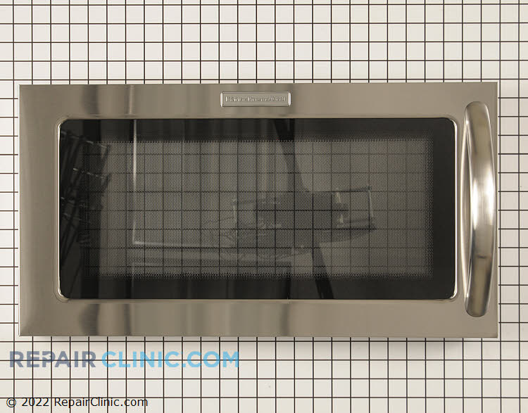 Microwave Door Assembly - W10276428 | Fast Shipping - Repair Clinic