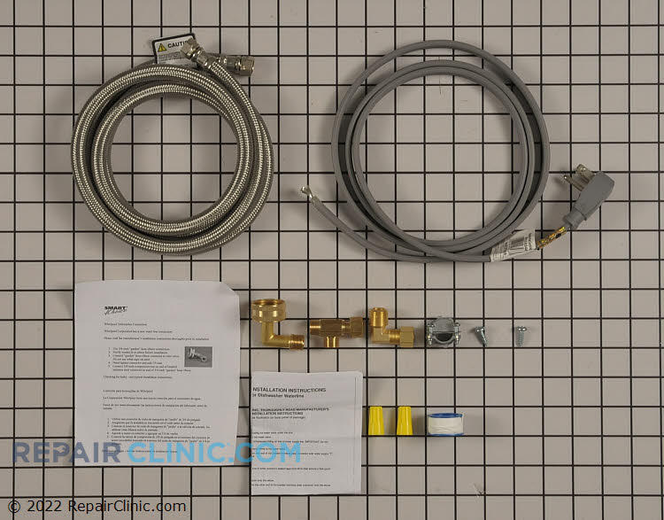 Dishwasher Water Line Installation Kit - 5304504505 | Fast Shipping ...