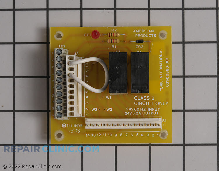Packaged Unit/RTU Control Board S1-03100880001 | York Control Board ...
