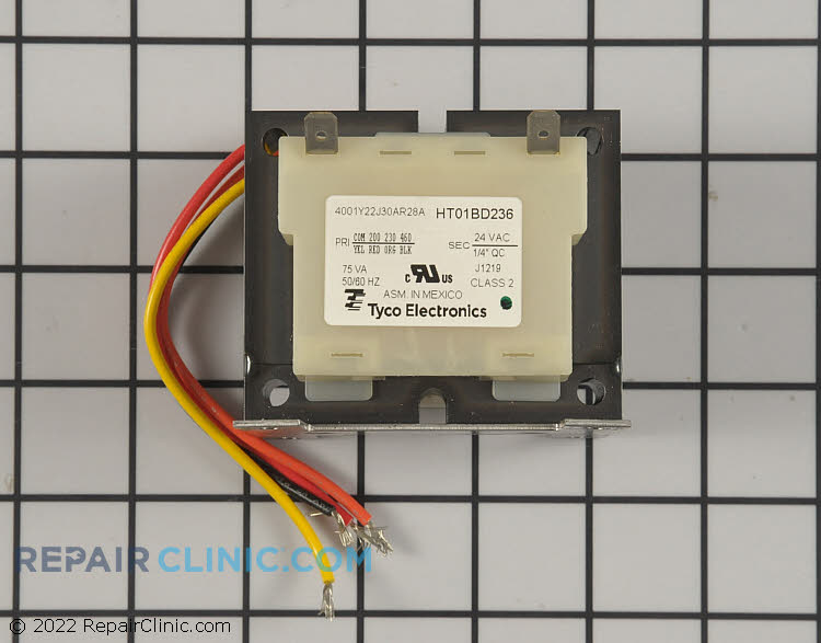 Air Conditioner Transformer HT01BD236 | Carrier Transformer - Repair Clinic