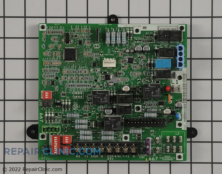 Furnace Control Board HK42FZ035 | Carrier Control Board - Repair Clinic