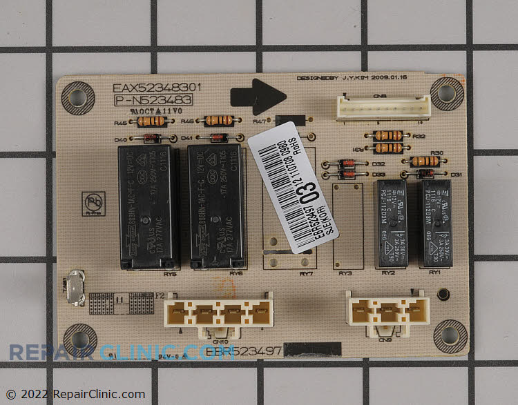 LG Gas Range Oven Relay Board Replacement #EBR52349703 | Repair Clinic