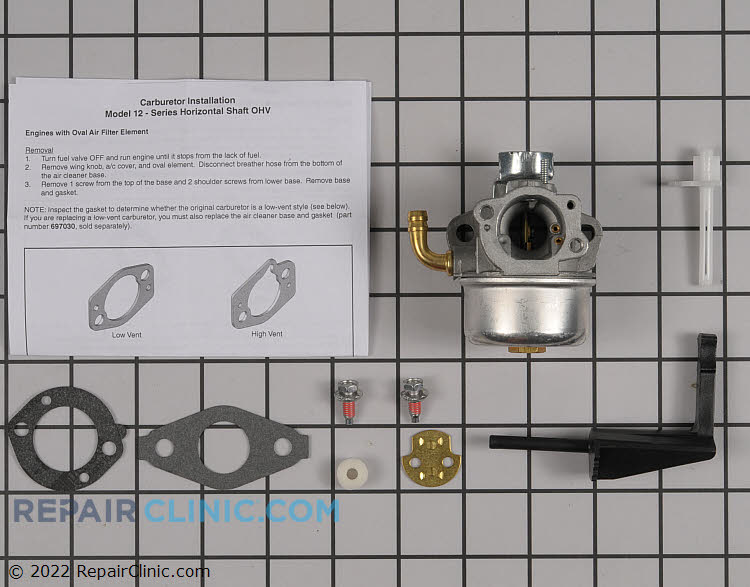 Briggs & Stratton Replace Small Engine Carburetor #591299 | Repair Clinic