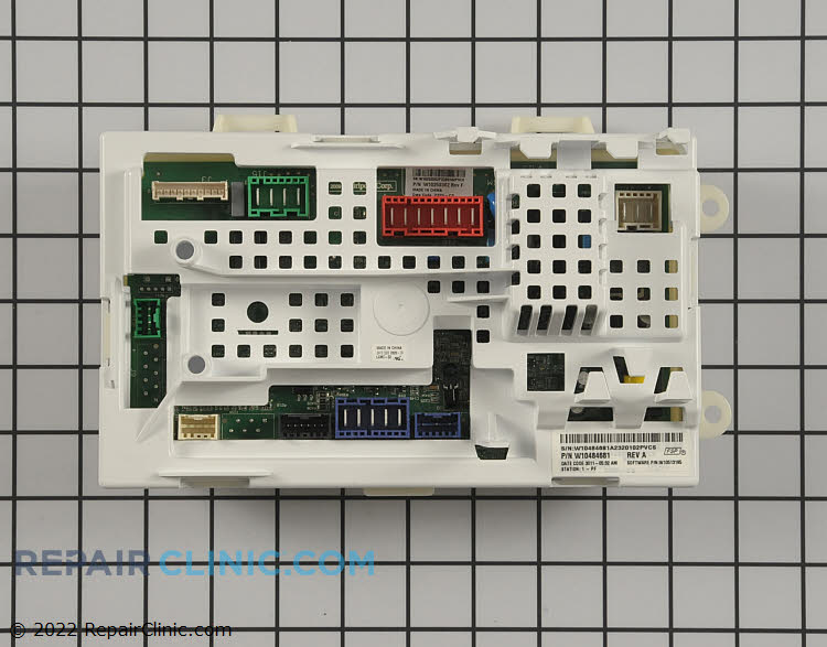 Washing Machine Control Board W10484681 | Whirlpool Control Board ...