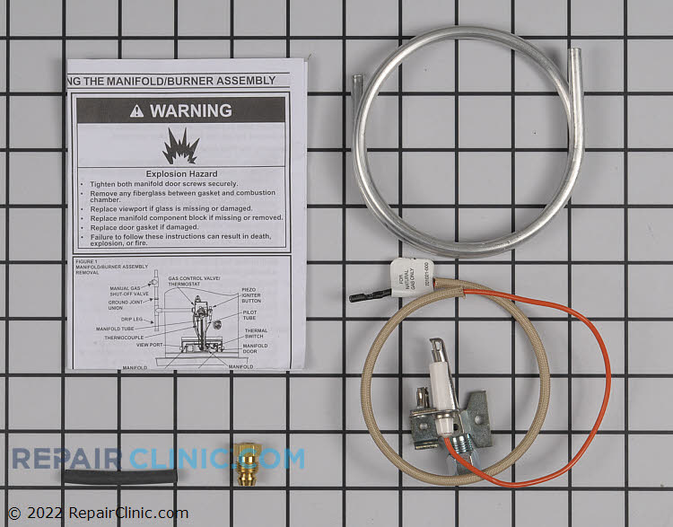 AO Smith Gas Water Heater Natural Gas Pilot Assembly Replacement ...