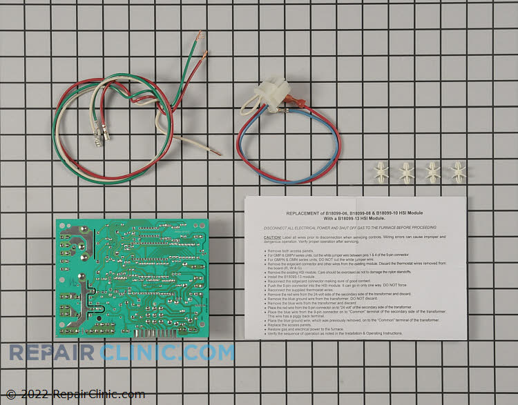 Furnace Control Board - B1809913S | Fast Shipping - Repair Clinic