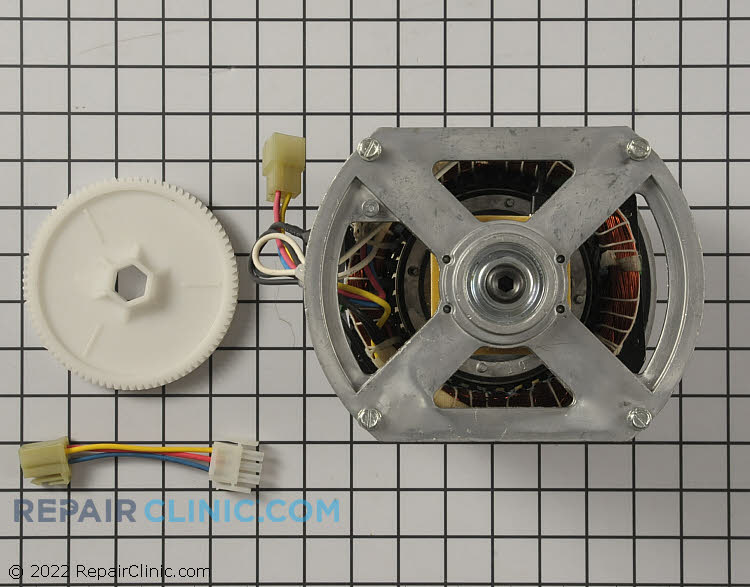 Trash Compactor Drive Motor - WC26X10006 | Fast Shipping - Repair Clinic