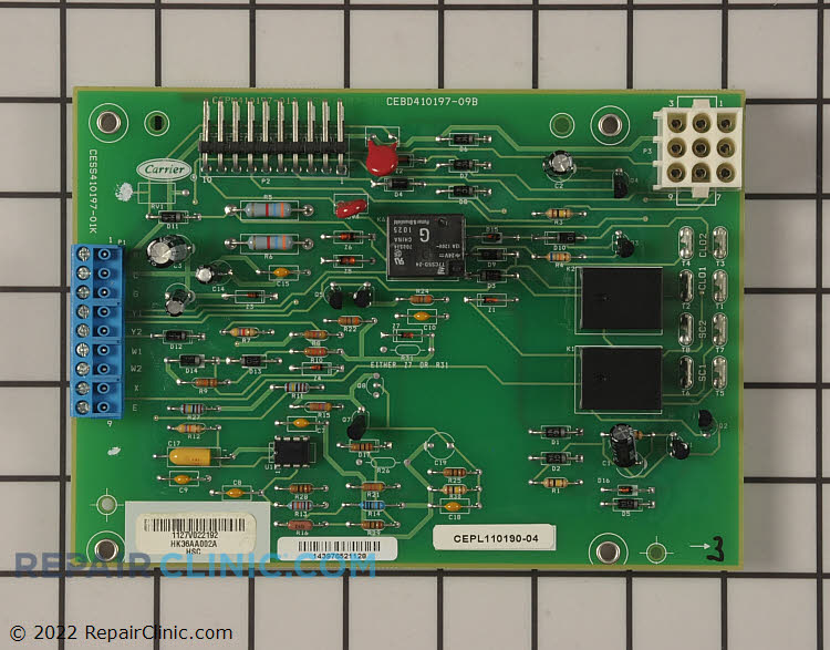 Packaged Unit/RTU Control Board - HK36AA002 | Fast Shipping - Repair Clinic