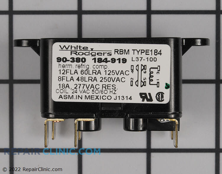 Air Conditioner Relay S1-S90-380 | York Relay - Repair Clinic