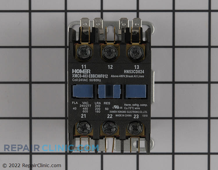 Air Conditioner Contactor HN53CD024 | Carrier Contactor - Repair Clinic