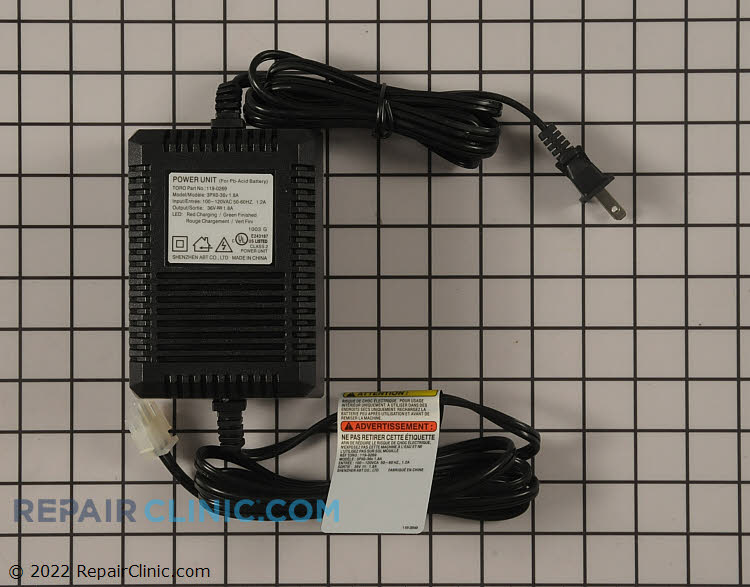 Lawn Mower Charger 119-0269 | Toro Charger - Repair Clinic