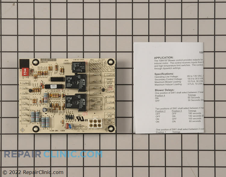 Packaged Unit/RTU Control Board 1084197 | ICP Control Board - Repair Clinic