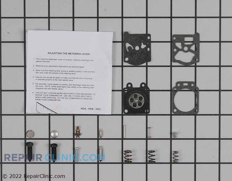 String Trimmer Carburetor Repair Kit - 530069829 | Fast Shipping ...