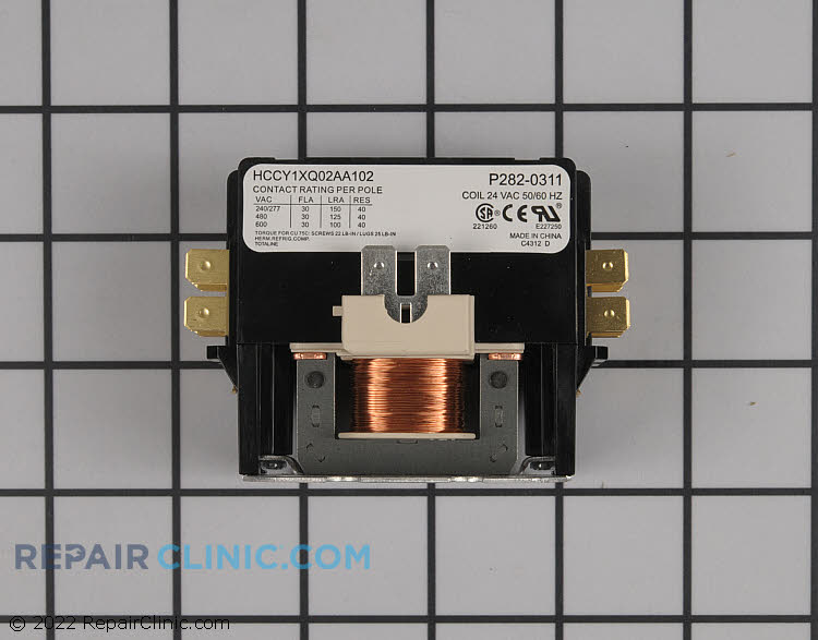 Packaged Unit/RTU Contactor P282-0311 | Carrier Contactor - Repair Clinic